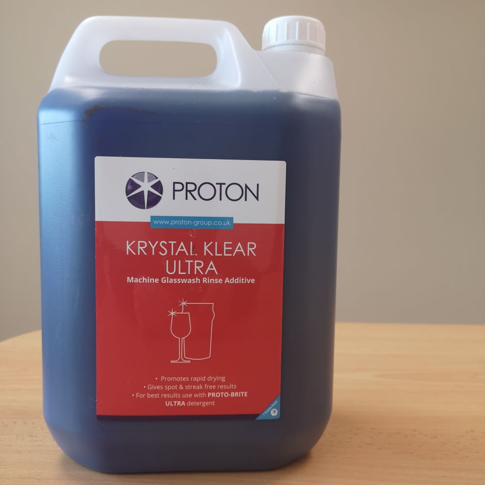 DETERGENTS: Glass Washer Rinse Aid